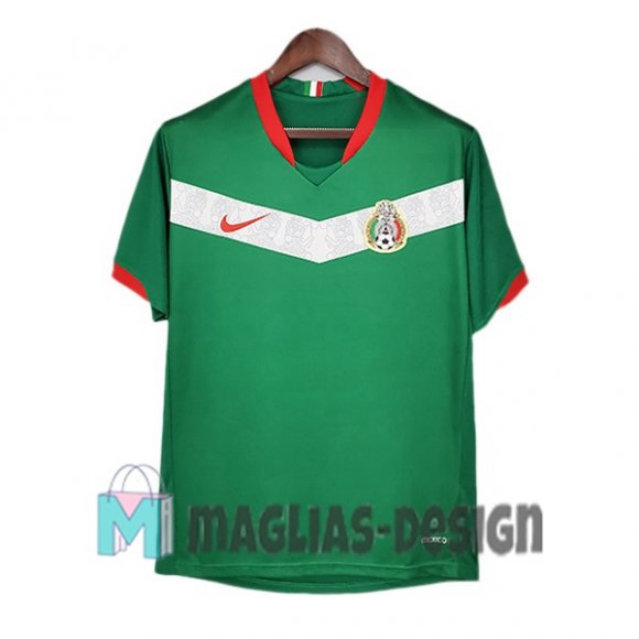 2006 Messico Prima Retro Maglie Calcio Verde - €29.00