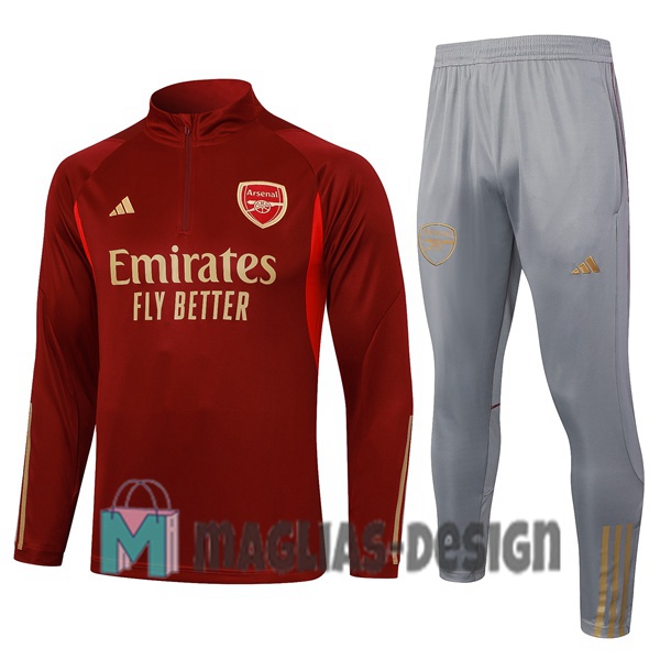 Tuta Calcio Arsenal Rosso 2023-2024 - €58.00
